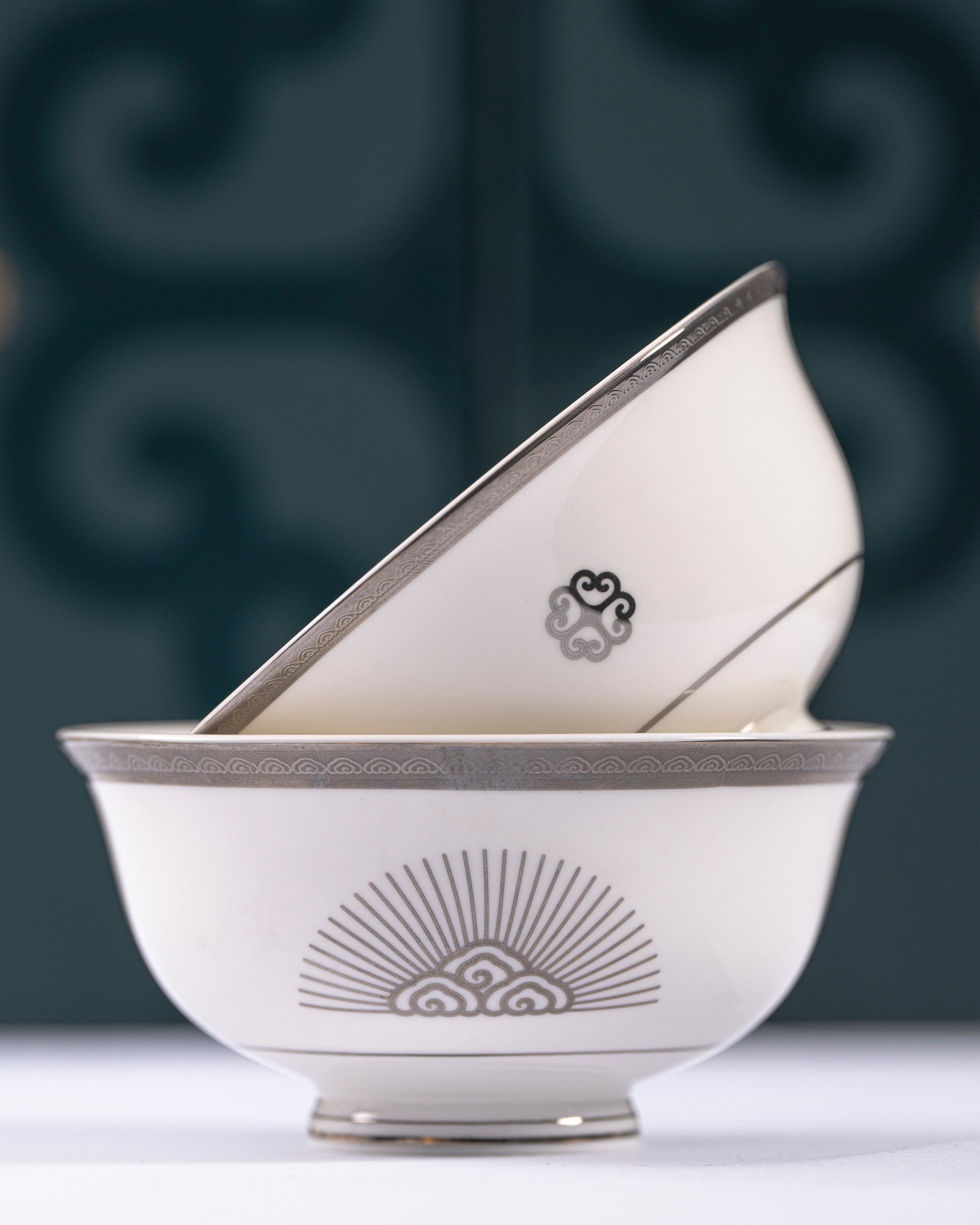 "SAV SHIM" Luxury Tea Cup Set of 2 – One Day Mongolia: Online Shopping