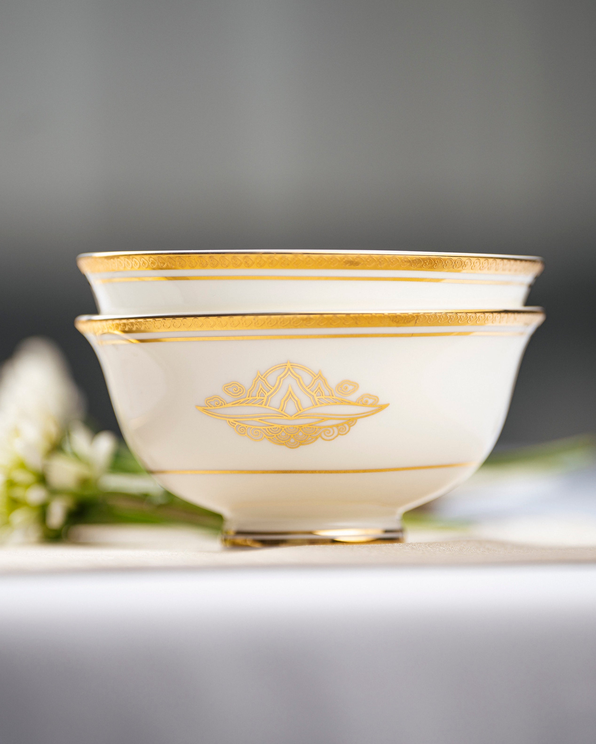 "TAL NUTAG" Luxury Tea Cup Set of 4 – One Day Mongolia: Online Shopping